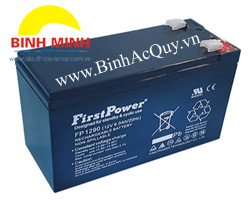 Bình Ắc Quy FirstPower FP1290 12V9Ah, Siêu thị Ắc Quy FirstPower FP1290 ...